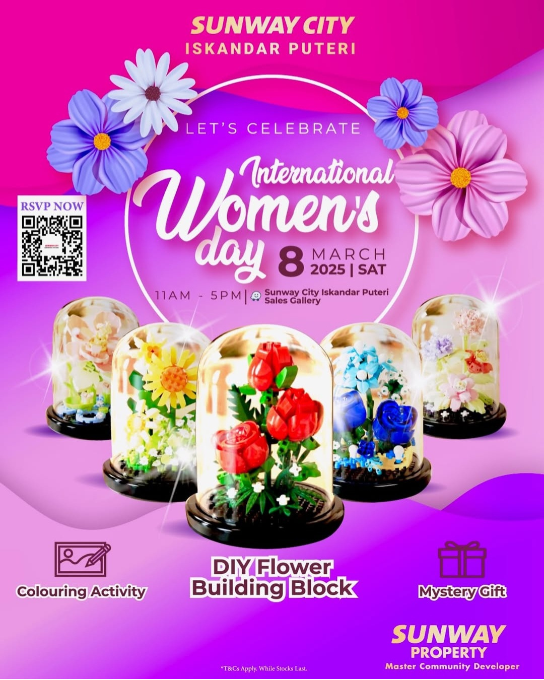 DIY Flower Building Block - Sunway City Iskandar Puteri - Sunway Property